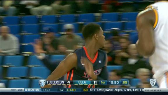 1H CSF J. Gentry made Dunk. Assisted by L. Johnson. - ESPN Video