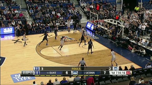 1H CONN K. Mosqueda-Lewis made Three Point Jumper. Assisted by M ...