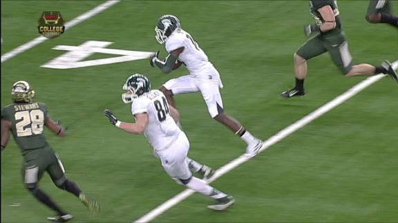 1Q MSU C. Cook pass,to T. Lippett for 24 yds for a 1ST down - ESPN Video