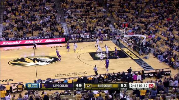 2H MIZZ K. Post made Dunk. Assisted by K. Shamburger. - ESPN Video