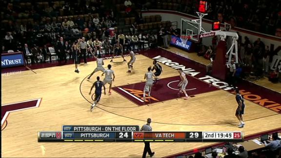2H PITT J. Robinson made Three Point Jumper. Assisted by J. Artis ...