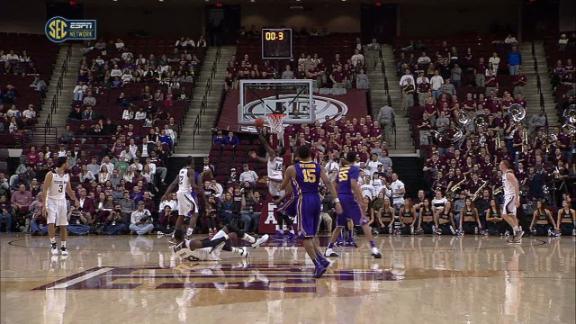 1H TAM K. Roberson made Layup. - ESPN Video