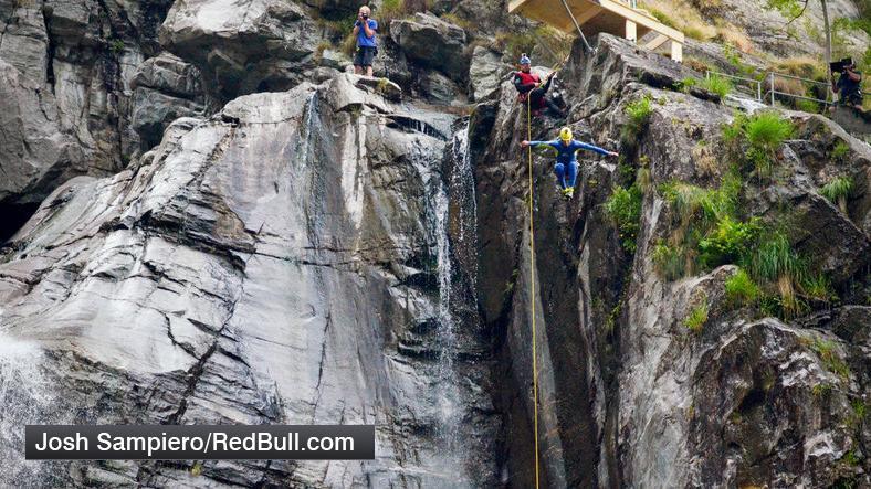 cliff diving world record