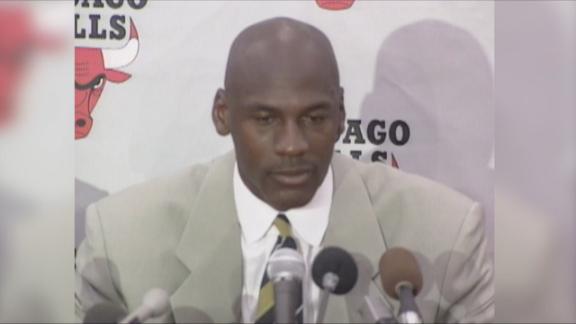 On this date: Michael Jordan announces (first) retirement - ESPN Video