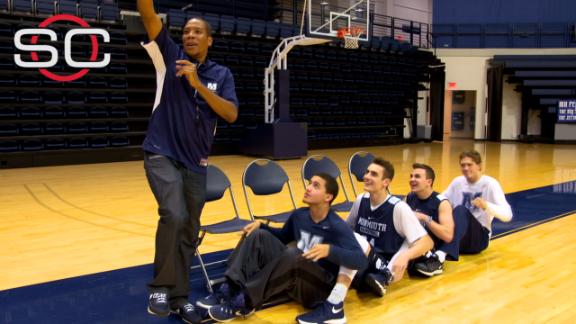 Practicing with the Monmouth bench mob - ESPN Video