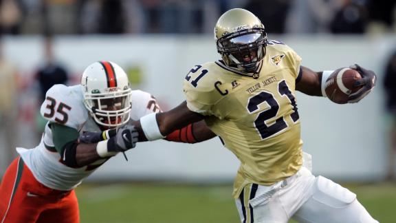 Calvin Johnson was a human highlight reel at Georgia Tech - ESPN Video