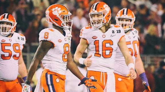 Clemson's Lawrence, Ross form championship combo - ESPN Video