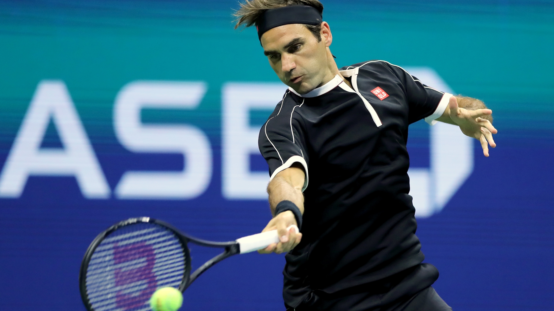 Roger Federer Forehand Wallpaper