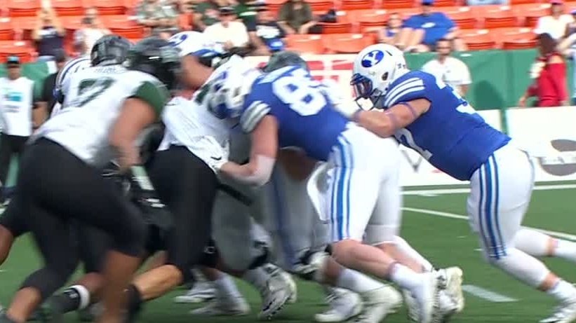 Wilson powers in for BYU TD - Stream the Video - Watch ESPN