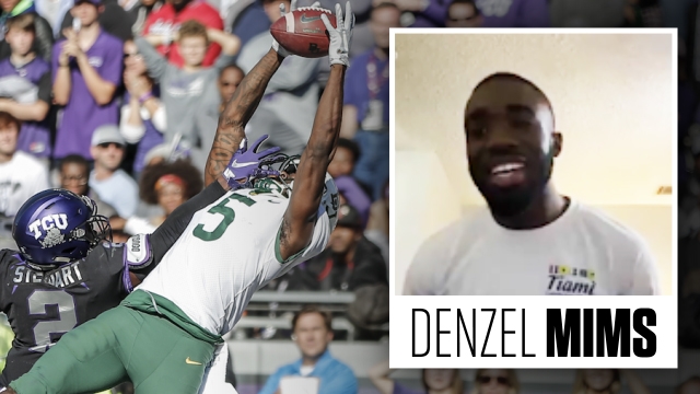 Denzel Mims thinks he's always been underrated - Stream the Video ...
