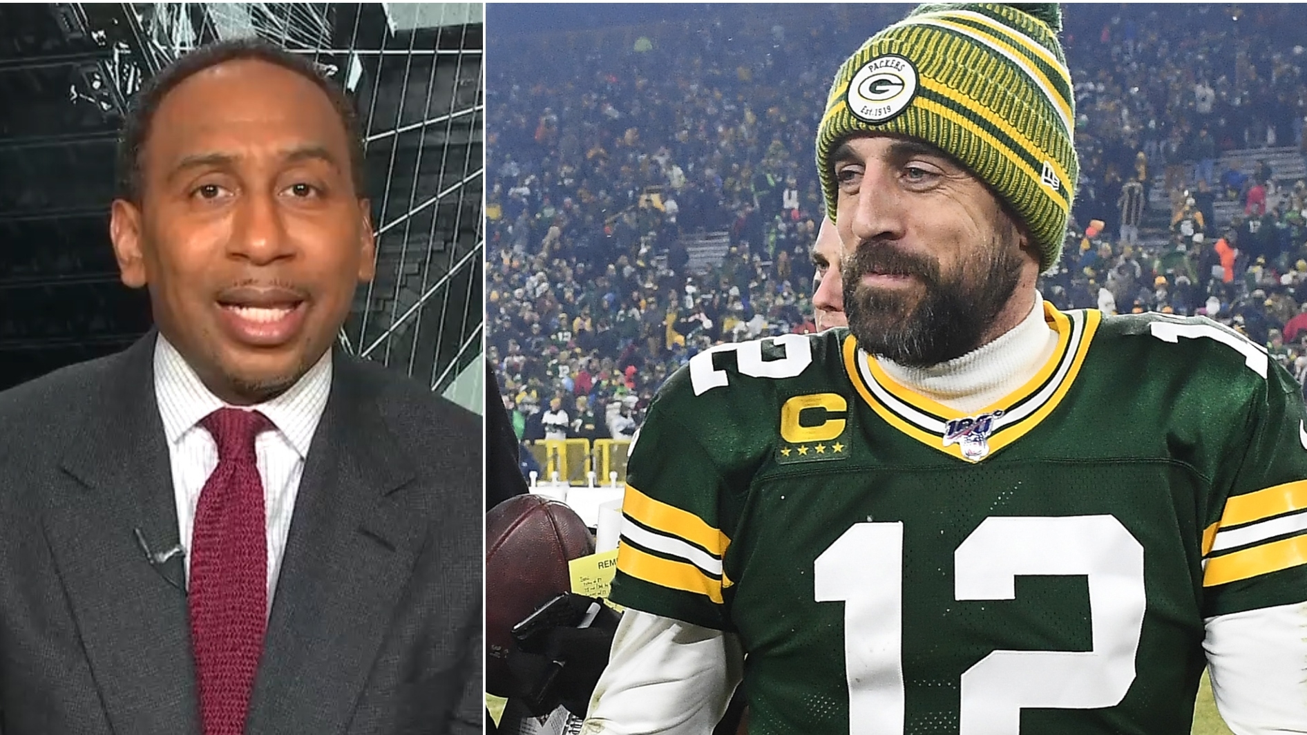 Stephen A. fired up about Rodgers' lack of help on Packers - Stream the ...