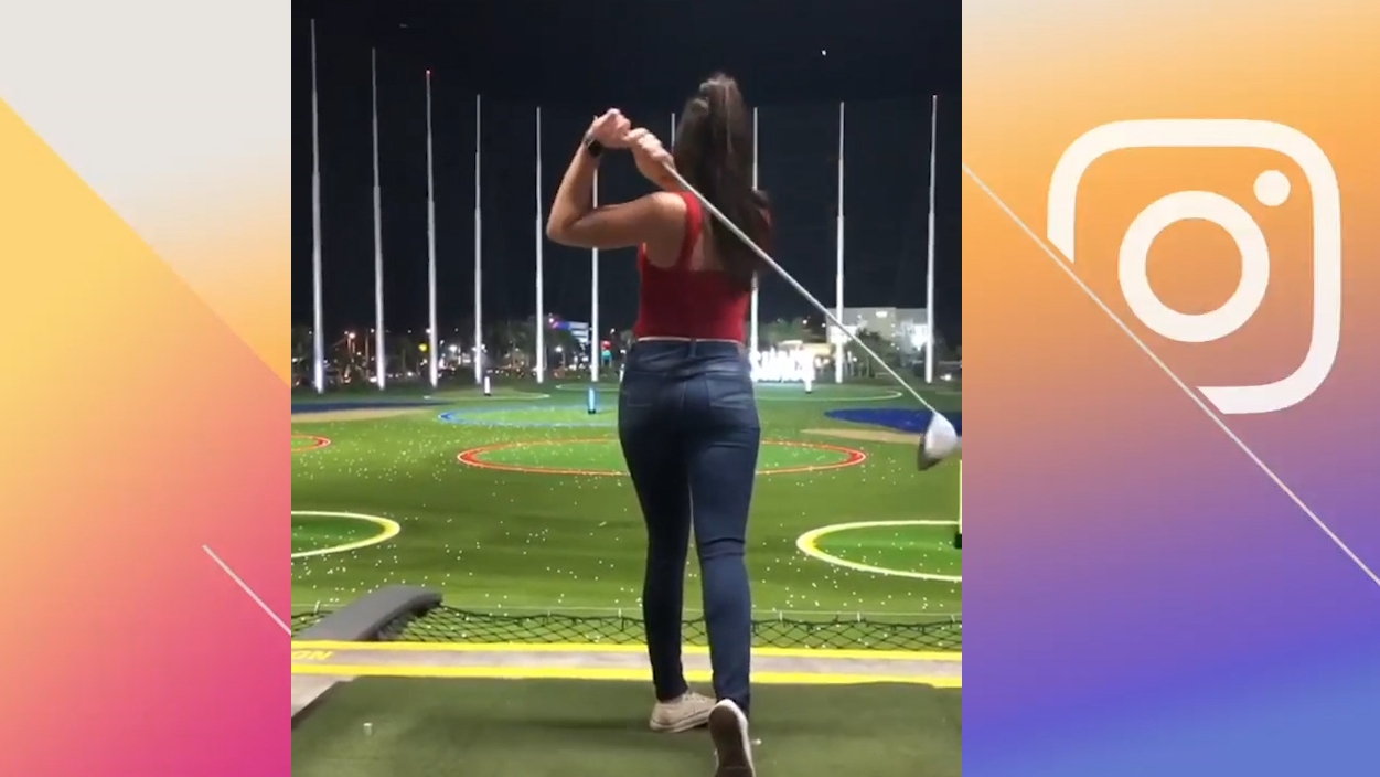 This golf drive will have you saying 'Damn Jenna!' - Stream the Video ...