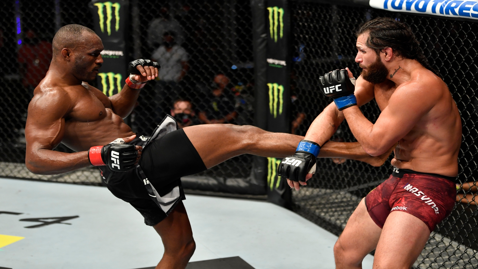 Usman controls pace against Masvidal, retains welterweight title ...