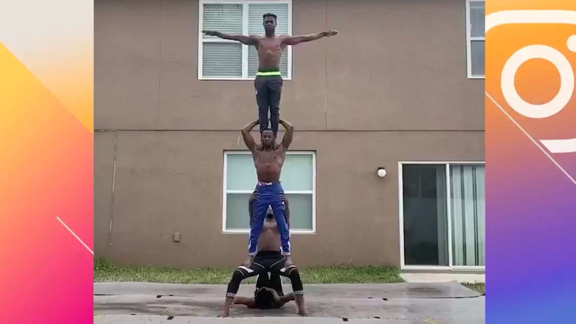 This human balancing act is mind-blowing - Stream the Video - Watch ESPN