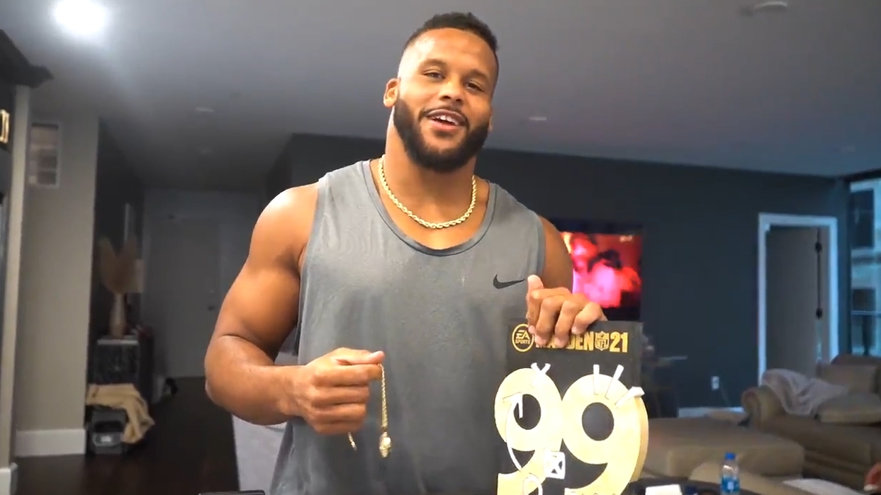 Aaron Donald remains in the Madden 99 Club for the fourth straight ...