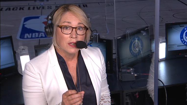 Doris Burke 'incredibly proud' of players for taking a stand - Stream ...