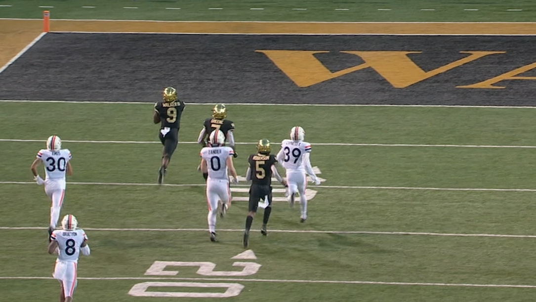 Wake Forest regains the lead with 75-yard touchdown - Stream the Video ...