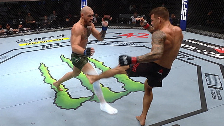 The science behind Poirier's powerful calf kicks vs. McGregor - Stream ...