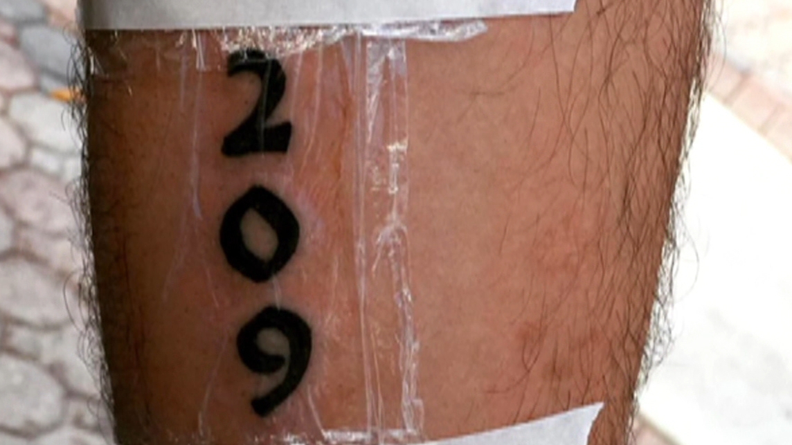The Nate Diaz bet that resulted in Jon Anik getting '209' tattooed on ...