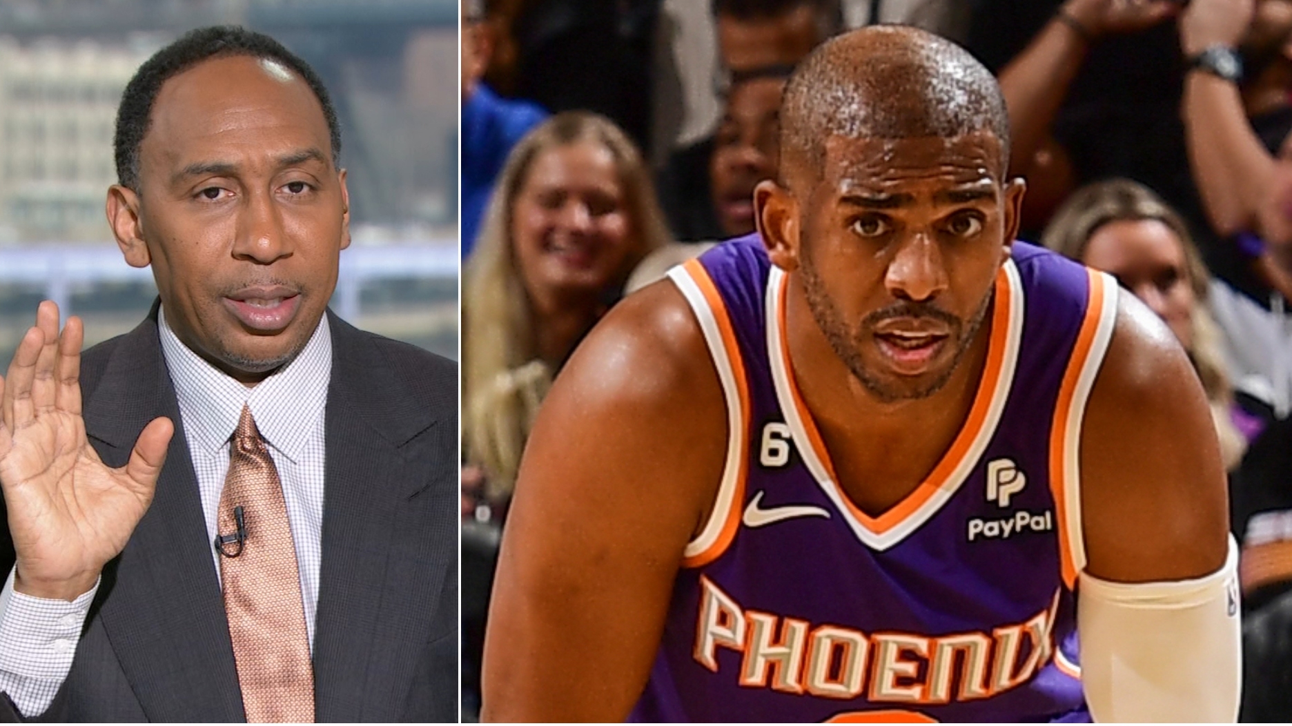 Stephen A.: CP3 needs a title more than anyone on the Suns - Stream the ...