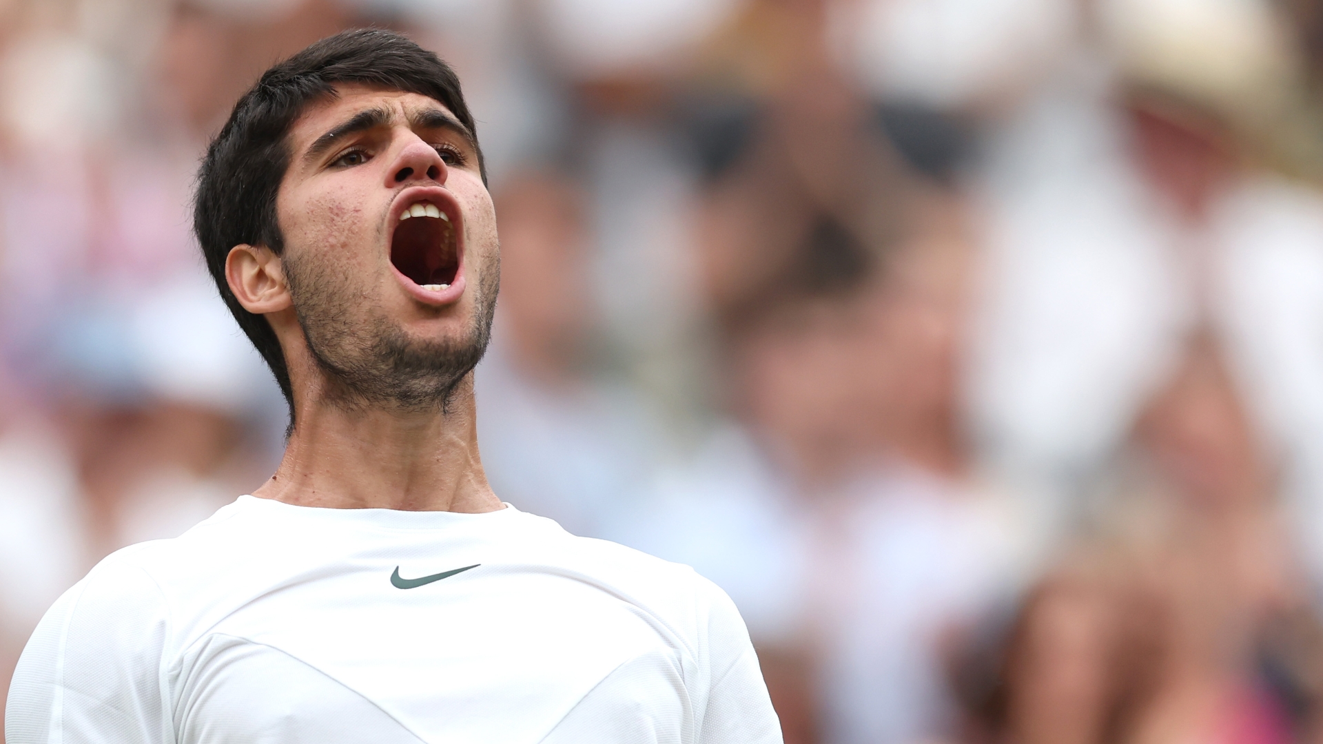 Alcaraz passes first test to move on at Wimbledon - Stream the Video ...