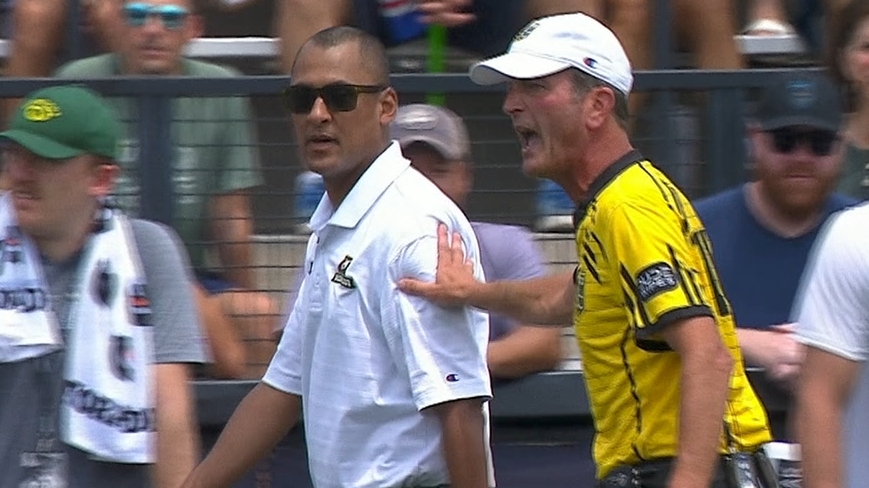 PLL ref gives Redwoods coach the business - Stream the Video - Watch ESPN