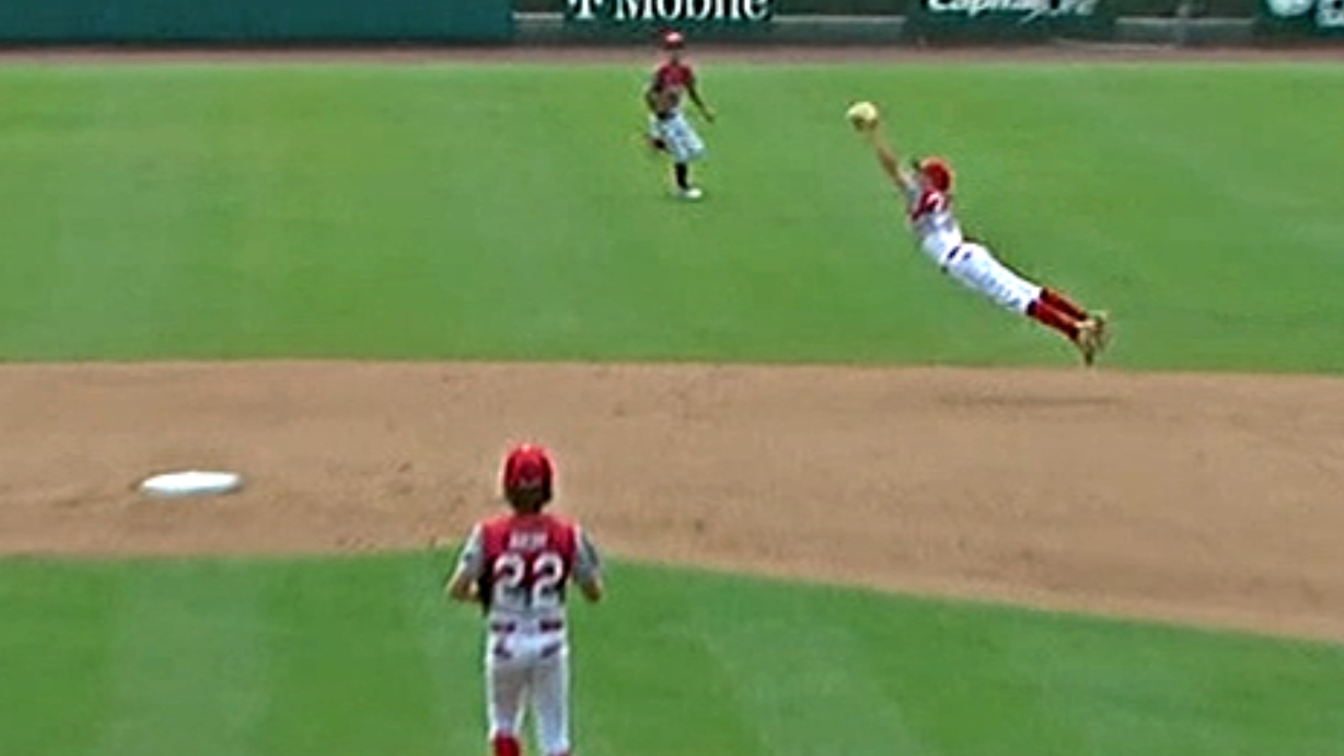 Utah Little Leaguer makes a ridiculous diving snag - Stream the Video ...