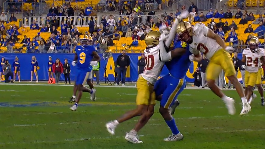 BC's Khari Johnson ejected for targeting - Stream the Video - Watch ESPN