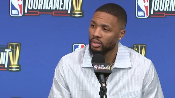 Damian Lillard responds to Tyrese Haliburton's 'Dame Time' celly - ESPN ...