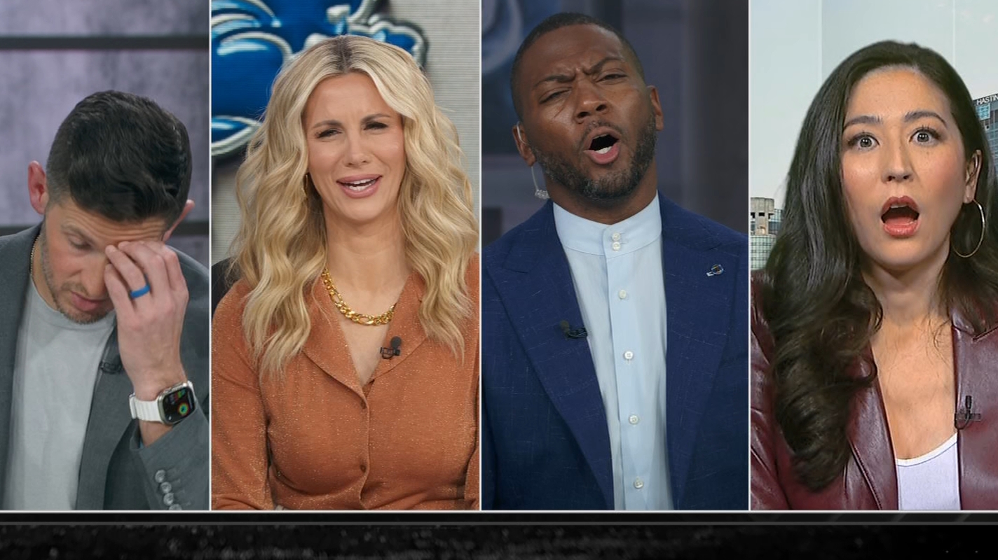 'NFL Live' crew panics after seeing the Rams-Lions picks - Stream the ...