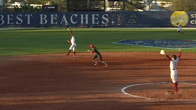 Isa Torres helps FSU get out of a jam with impressive catch - Stream ...
