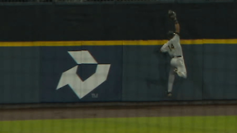 Javar Williams preserves Wake Forest's lead with a HR robbery - Stream ...