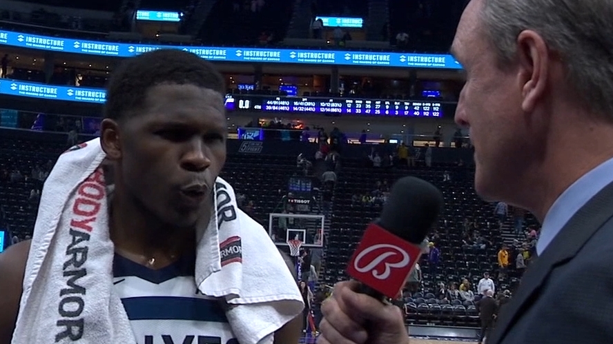 'Best dunk of my career!' Ant Edwards in awe over his poster slam ...