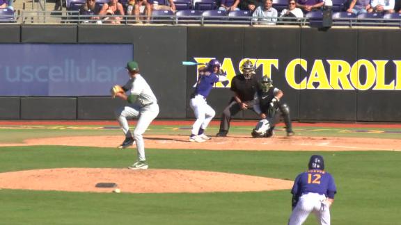 ECU's Jacob Jenkins-Cowart hits two-run RBI - ESPN Video