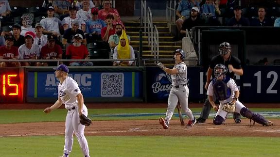 Mason White cranks go-ahead 3-run HR for Arizona - ESPN Video