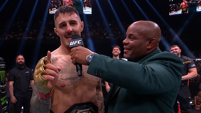 Tom Aspinall delivers message to Jon Jones after title defense - Stream ...