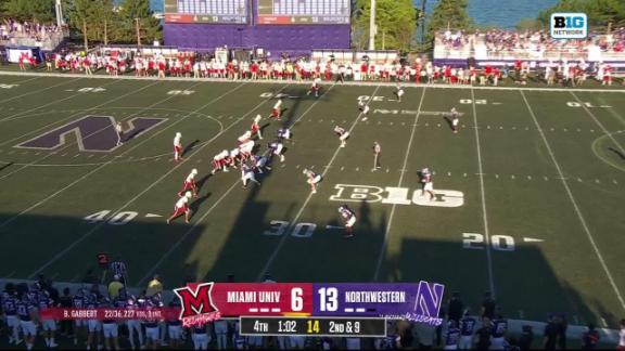 Northwestern 13 6 Miami OH Aug 31 2024 Final Score ESPN
