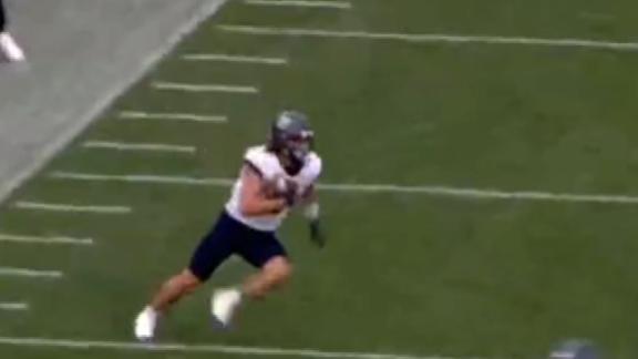 Seth Sweitzer takes it 72 yards for a Merrimack TD - ESPN Video