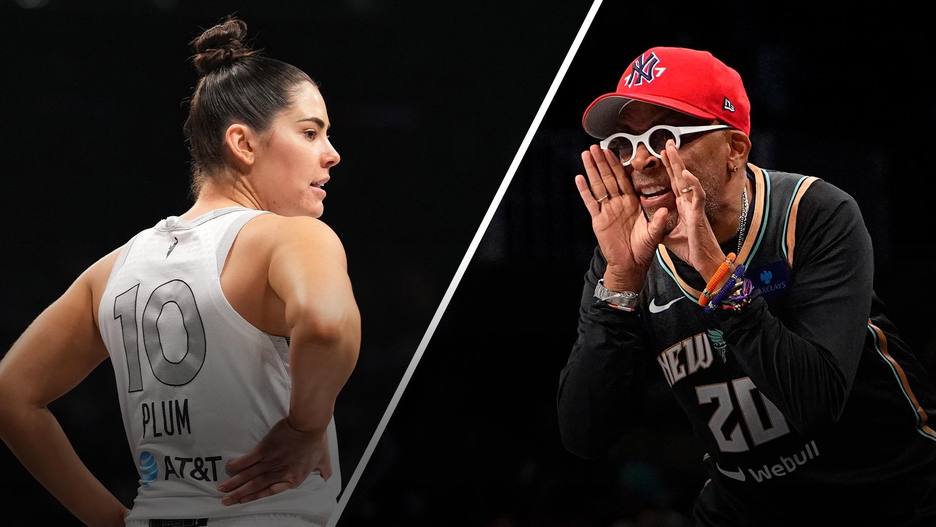 Spike Lee, Kelsey Plum engage in some trash-talking - Stream the Video - Watch ESPN