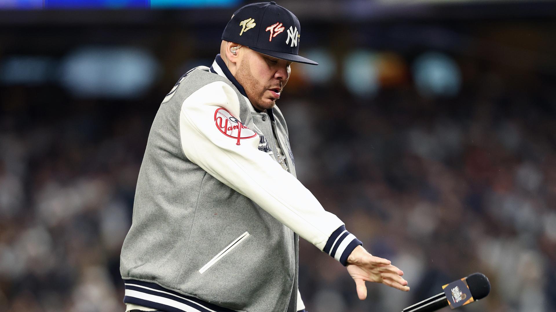 Fat Joe hypes up Yankee Stadium with mic spike - Stream the Video ...