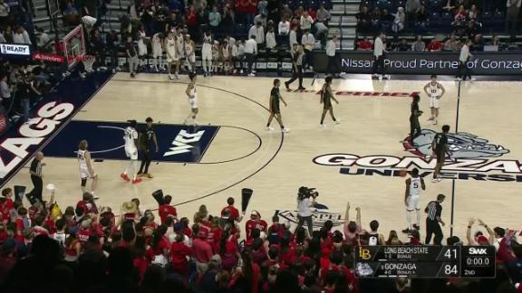 Score of the gonzaga game store