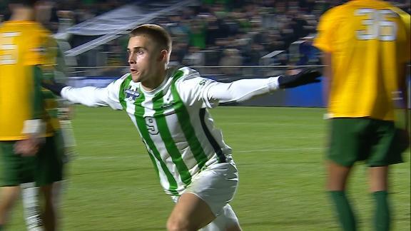 Marshall strikes first in men's College Cup final - ESPN Video