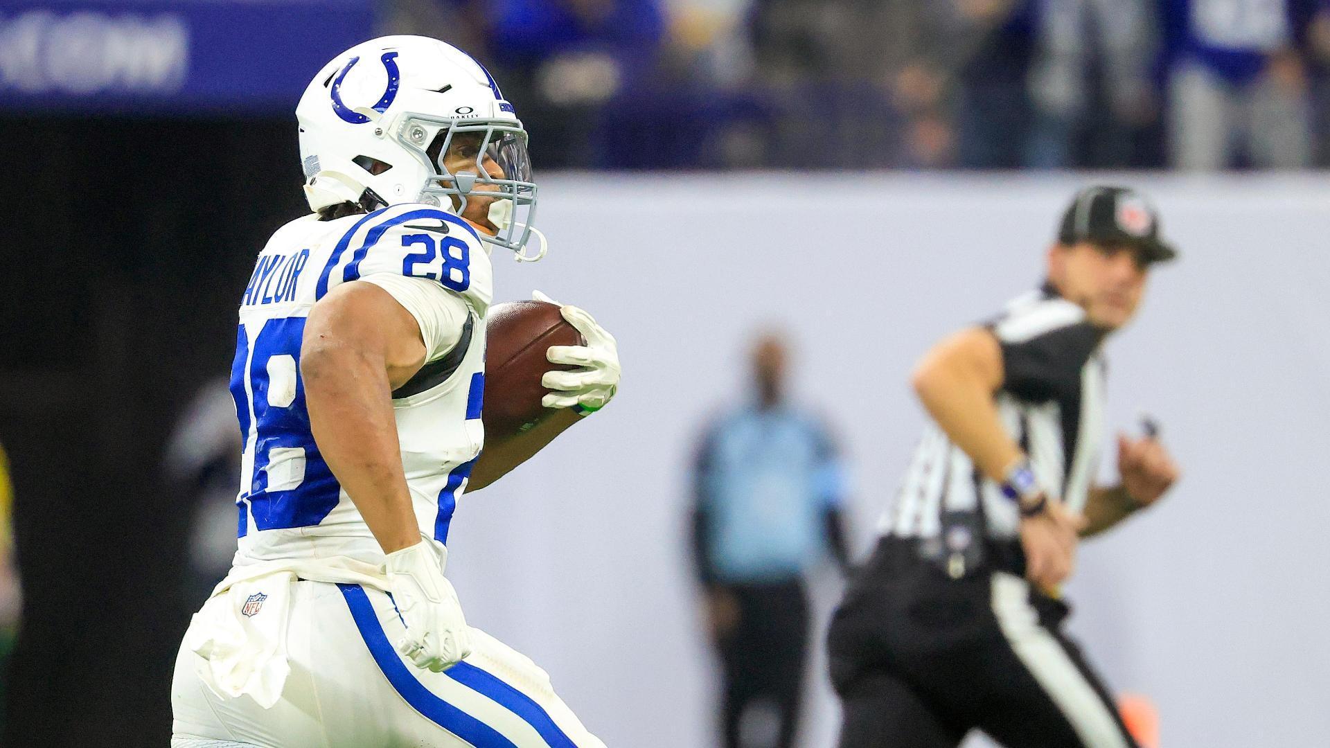 Jonathan Taylor starts 2nd half off hot with 70-yard TD run - Stream ...