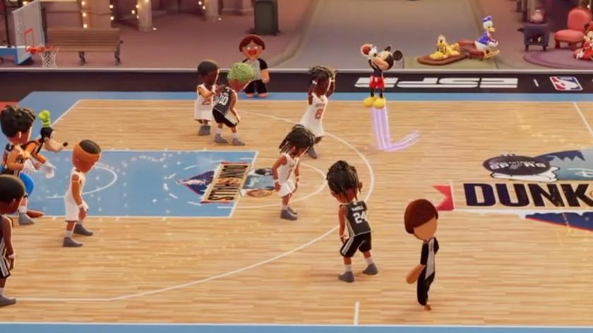 Mickey Mouse shows off his handles before sinking a 3 - Stream the ...