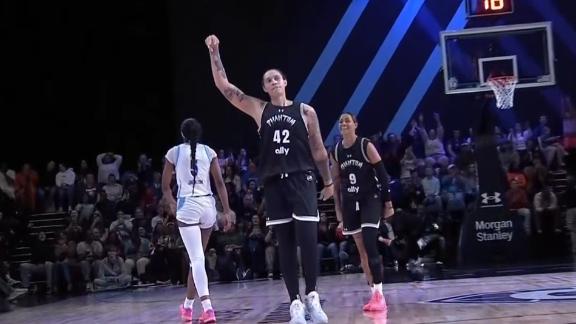 Brittney Griner seals win with fallaway jumper - Stream the Video ...
