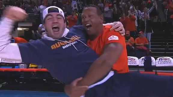 Alex Rodriguez wins Bucknell student $10K with half-court shot - ESPN Video Alex Rodriguez wins Bucknell student $10K with half-court shot - ESPN Video