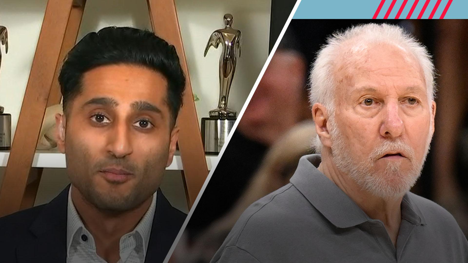 Shams details 'emotional' meeting Gregg Popovich had with team - Stream ...