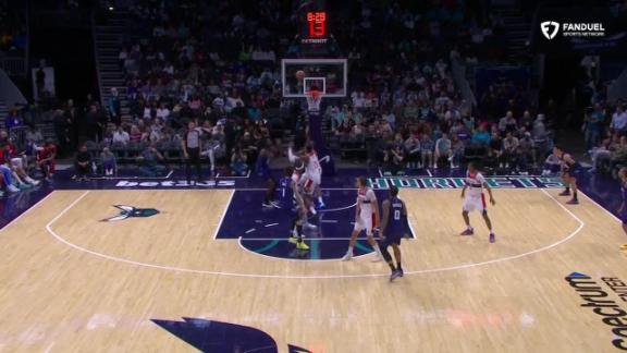 Mark Williams throws down powerful slam vs. Washington Wizards - ESPN Video