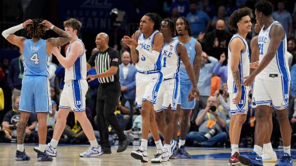 Duke survives ferocious UNC comeback to advance to ACC tourney final ...