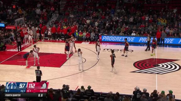 Washington Wizards vs. Portland Trail Blazers: Game Highlights - ESPN Video